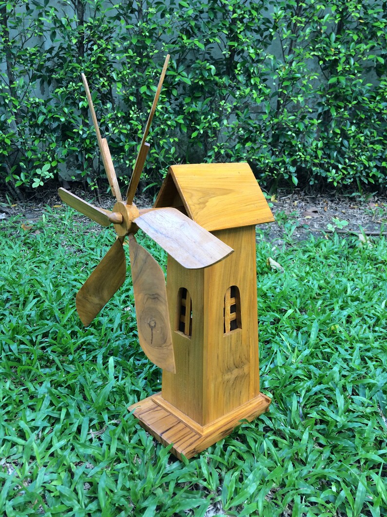 Small Wooden Windmill for Home Decor Souvenir - Etsy