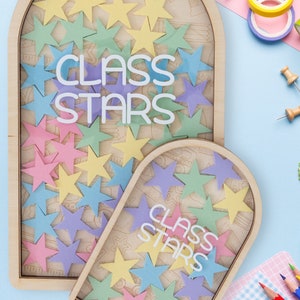 XL Classroom Reward Jar Class Star Jar Whole Class Reward System ...