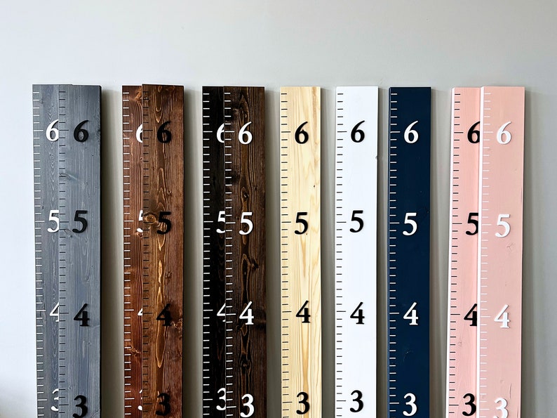 Growth Chart Ruler 3D Playroom Decor Wall Ruler Baby - Etsy