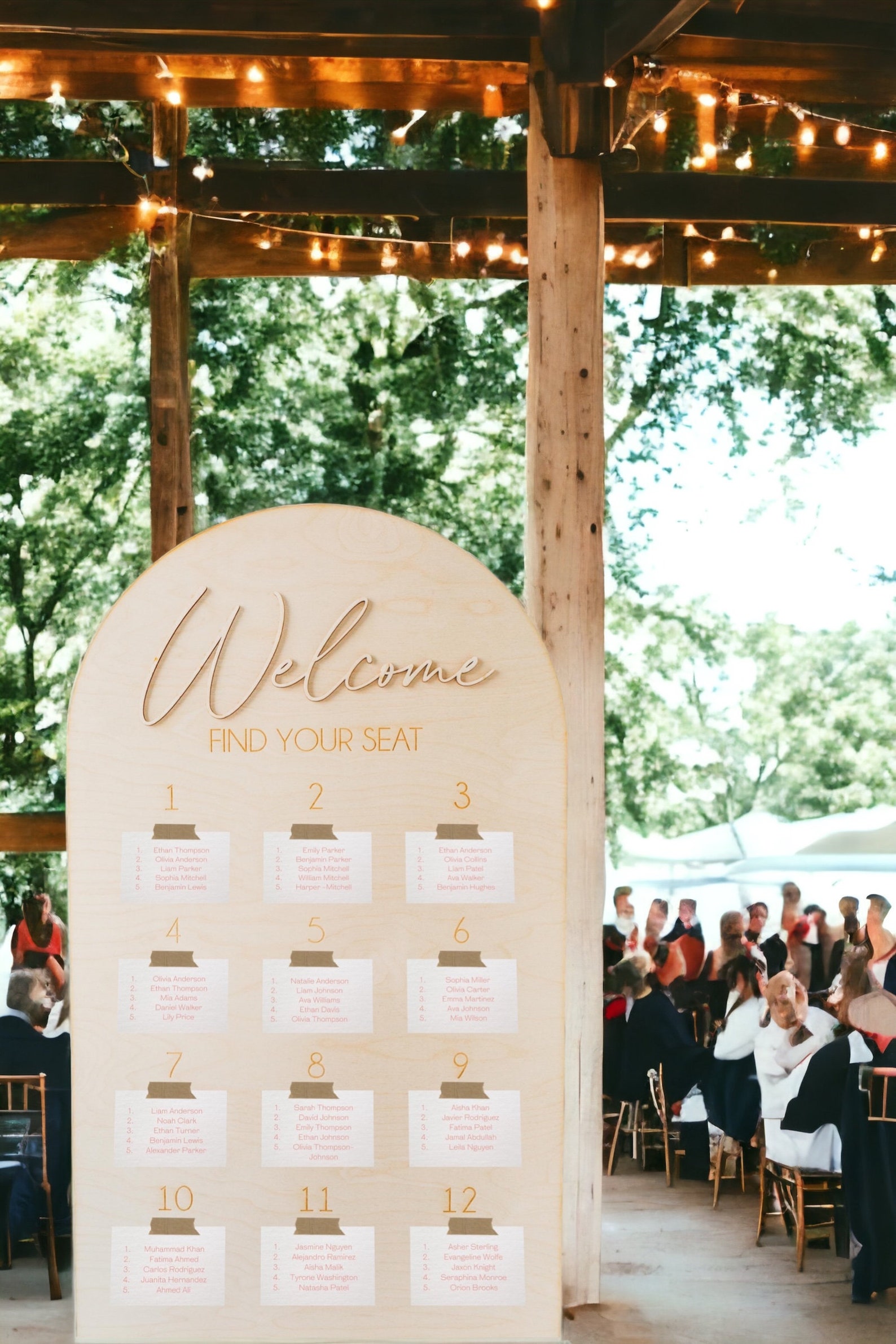 Wedding Seating Chart | Find Your Seat Sign | Wedding Seating Chart ...