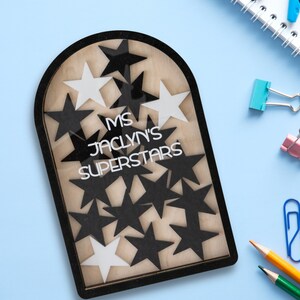 Teacher Classroom Reward Jar Class Star Jar Whole Class Reward System ...