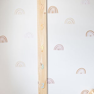 Custom Growth Chart Ruler 3D | Height Chart | Growth Ruler | Pastel ...