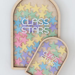 XL Classroom Reward Jar Class Star Jar Whole Class Reward System ...