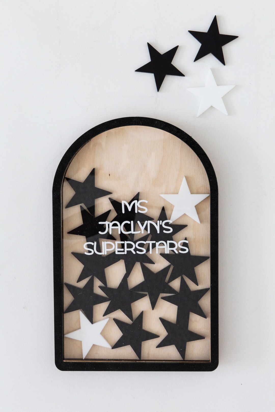 Teacher Classroom Reward Jar Class Star Jar Whole Class Reward System ...