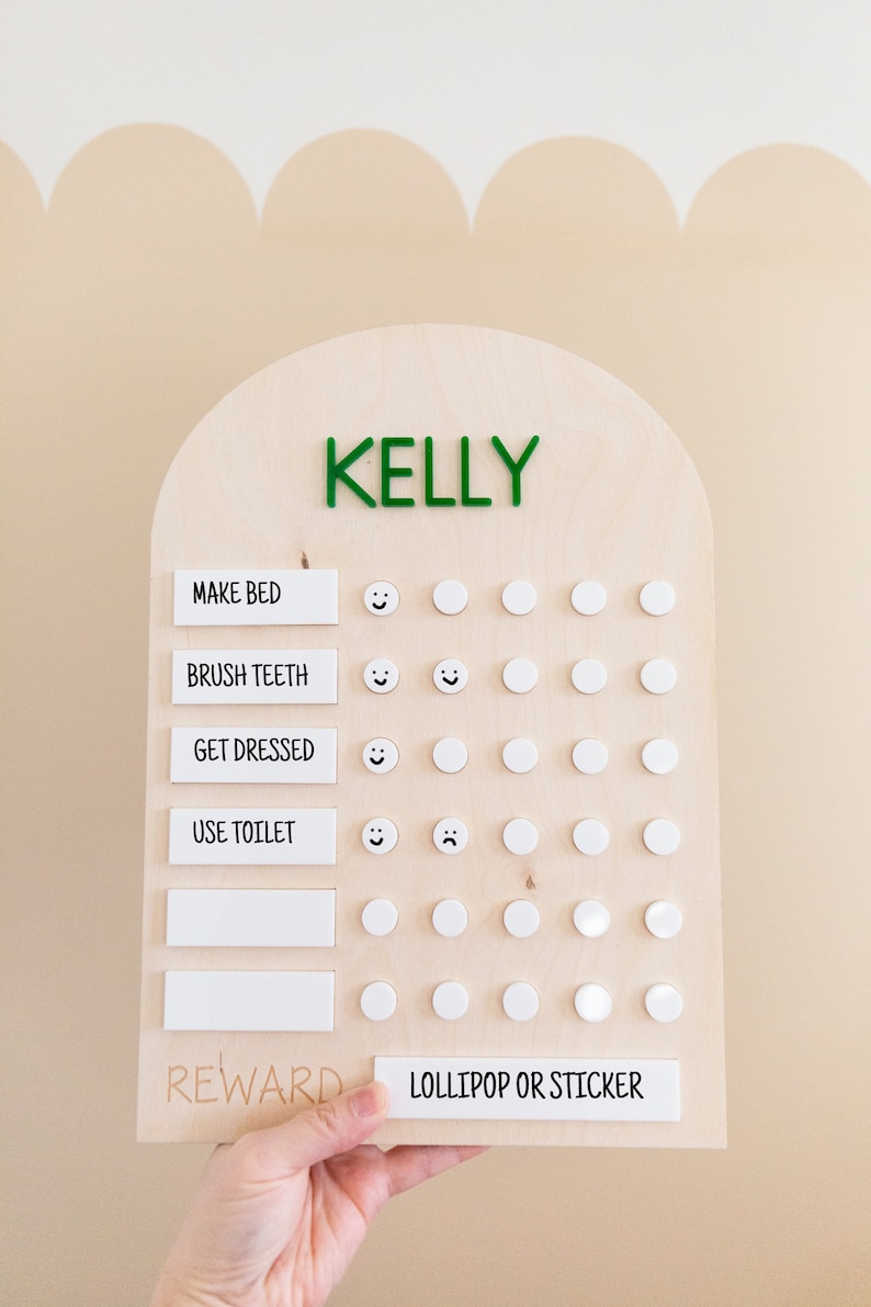 Kids Chore Chart | Kids Reward Chart | Daily Chore Chart | Allowance ...