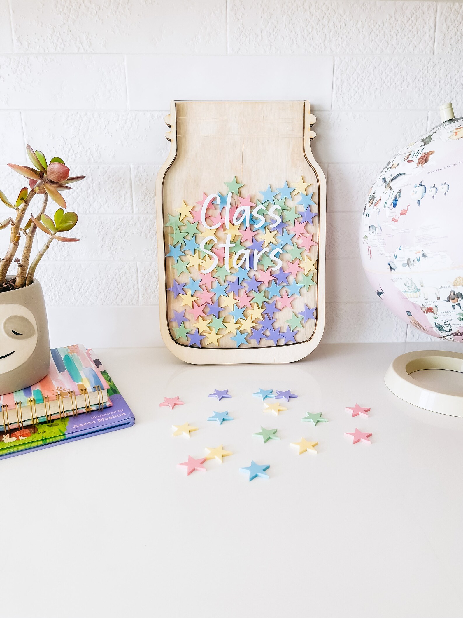 XL Classroom Reward Jar Class Star Jar Whole Class Reward - Etsy Canada