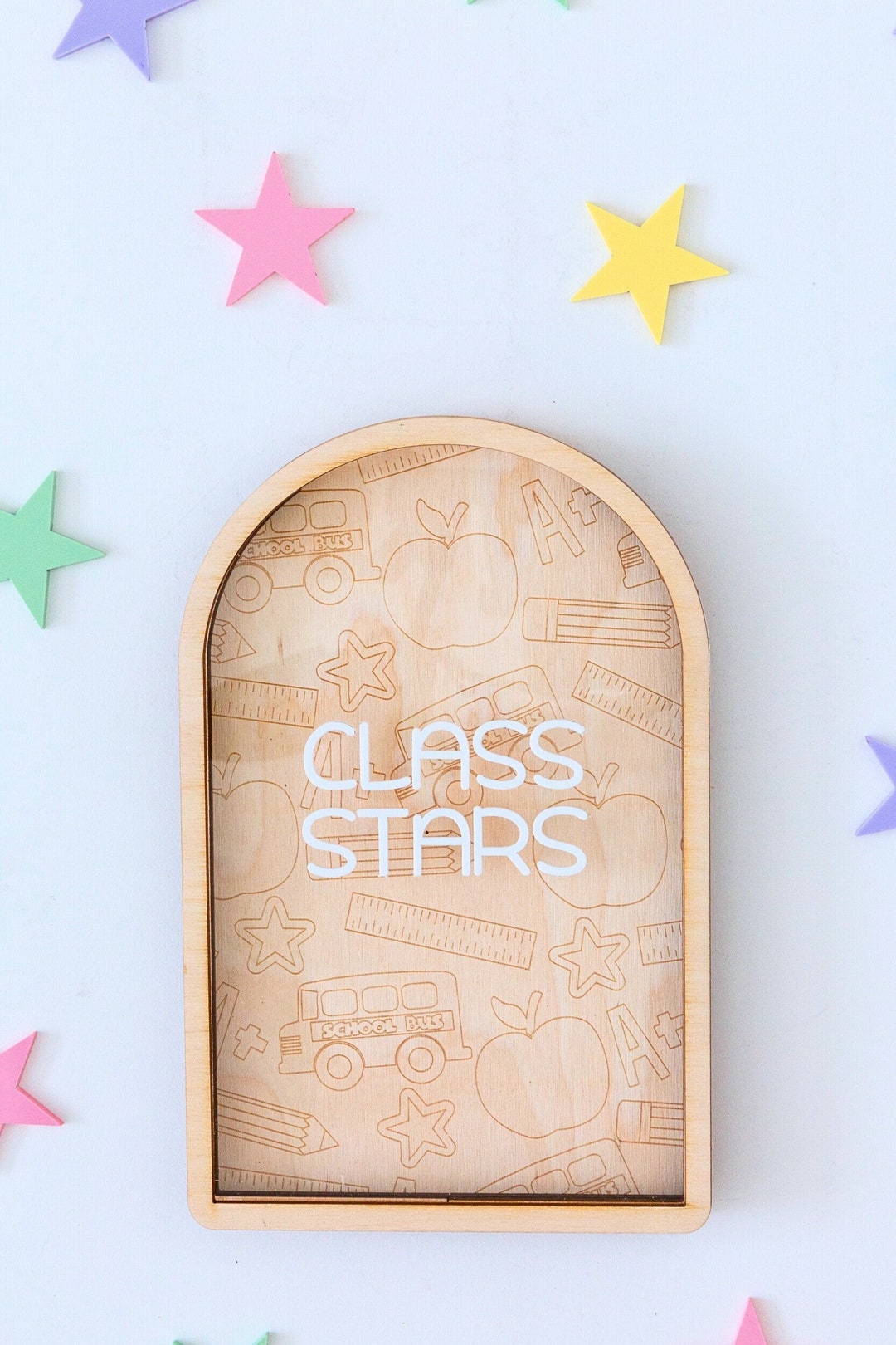 XL Classroom Reward Jar Class Star Jar Whole Class Reward System ...