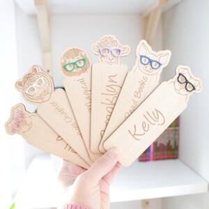 Kids Personalized Bookmarks | Kids Easter | Kids Reading Gift | Kids ...