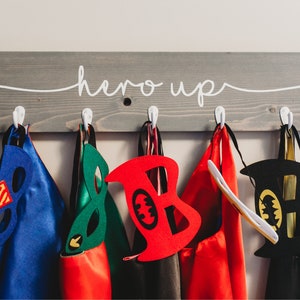 3D Kids Dress up Clothes Rack 24"| Super Hero Decor | Kids Costume Rack ...