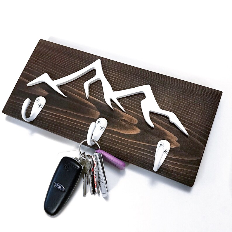 Mountain Decor Key Holder Sign 3D Sign Jacket Holder Hook | Etsy