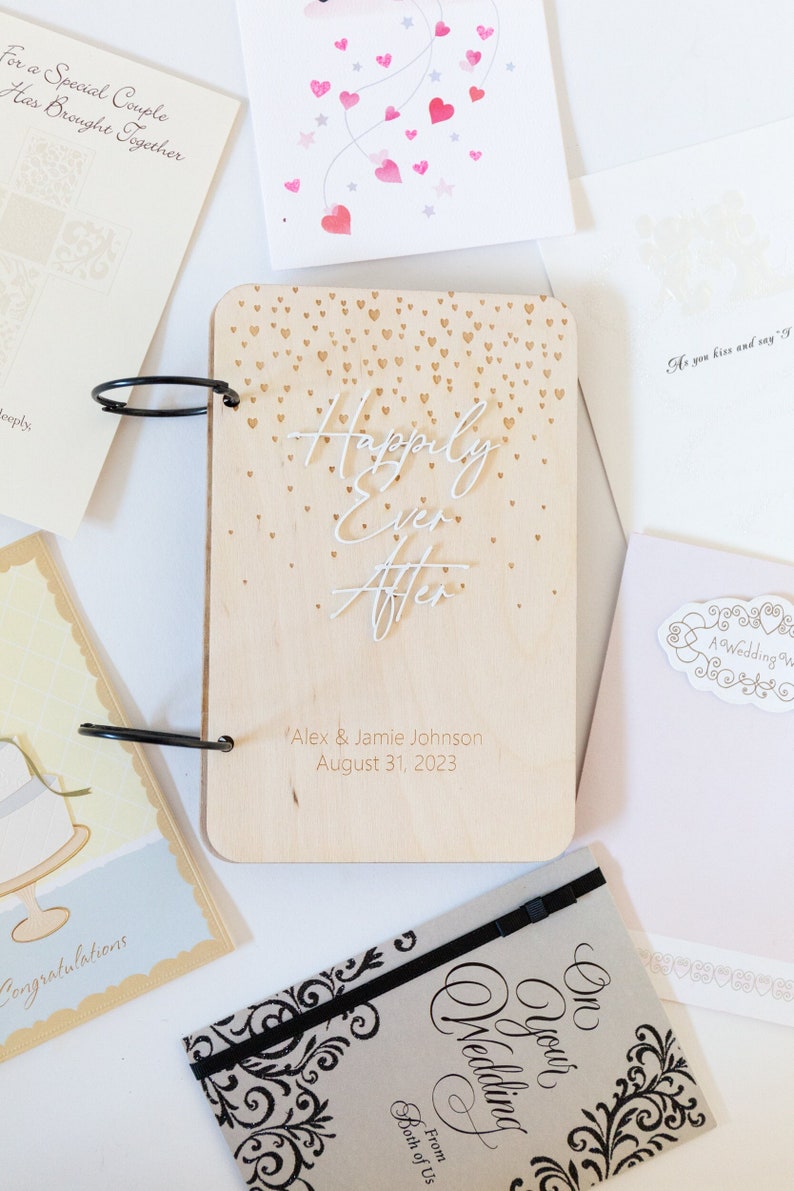 Wedding Gift Card Keeper Personalized Wedding Gift Card - Etsy