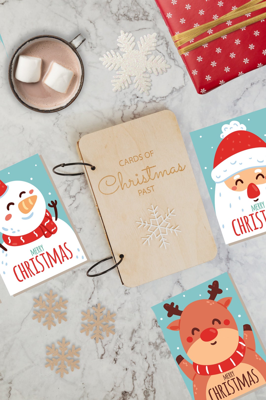 Christmas Card Keeper Book | Christmas Card Holder | Cards of Christmas ...