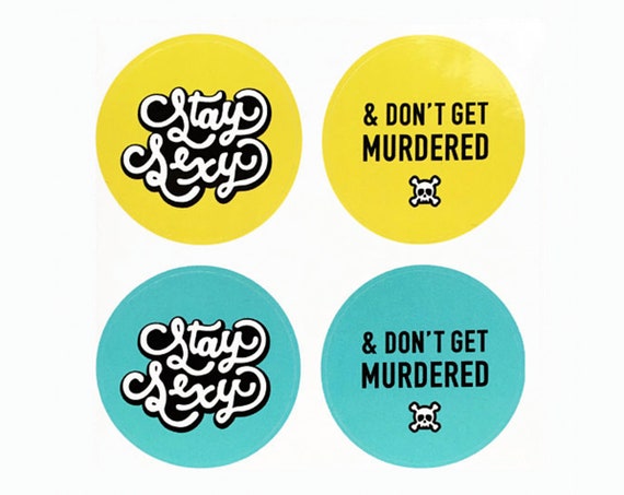 Murderino Sticker Set | Etsy