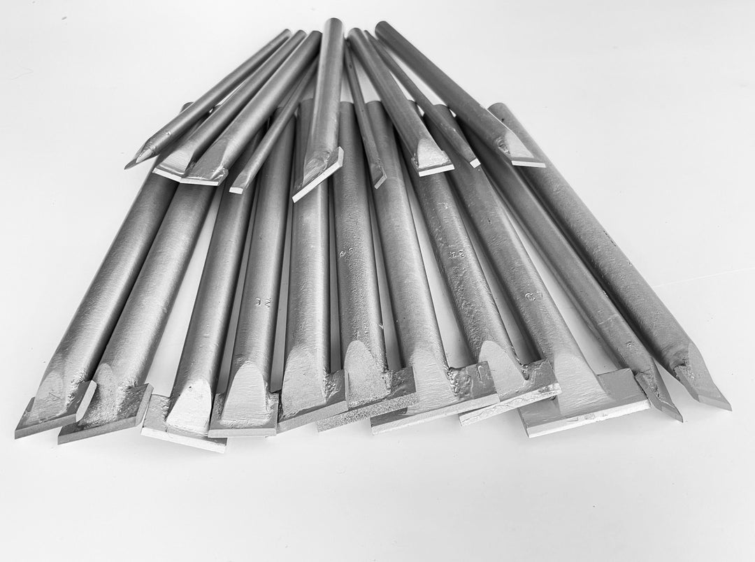 Premium Carbide Stone Carving Chisel Set Limited Edition Exclusive With ...