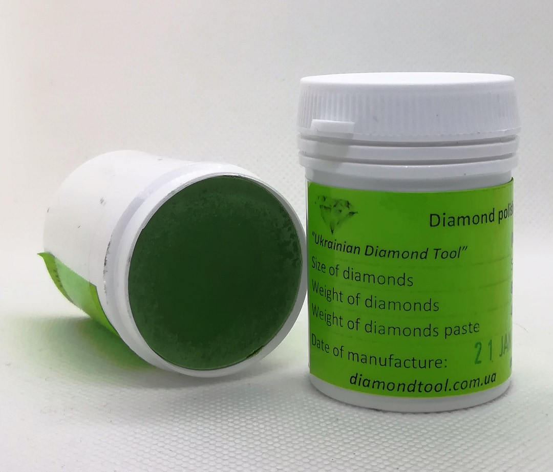 Diamond Polishing Paste: 5/3 Micron Oil-based Lapping Compound (40g ...