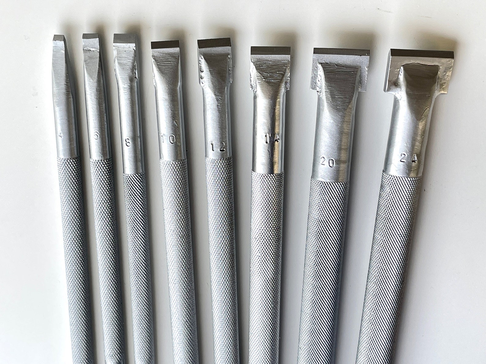 Stone Carving Chisels Set of 8 Elite Carbide Tips Chisel for Stone With ...