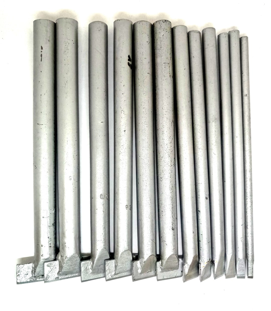 Stone Carving Chisels - Big Set of 12 Chisels for Stone With Carbide ...