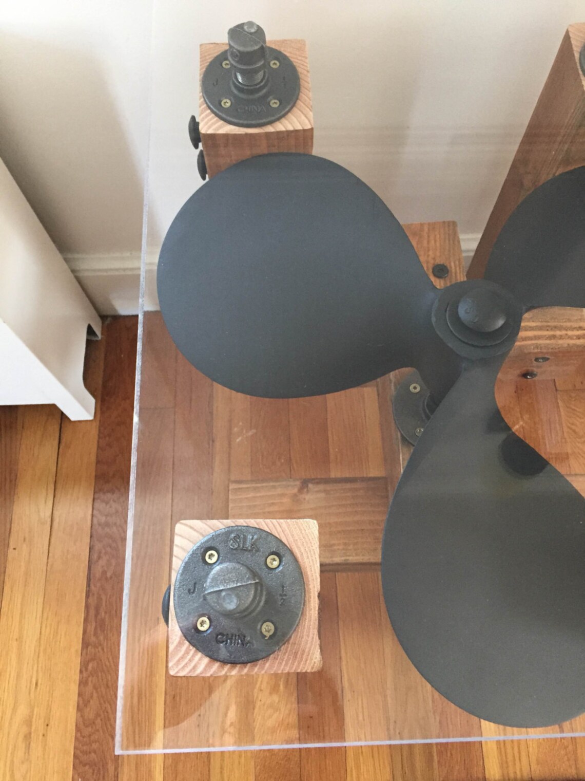 Antique Propeller Table/industrial Side Table/coffee | Etsy