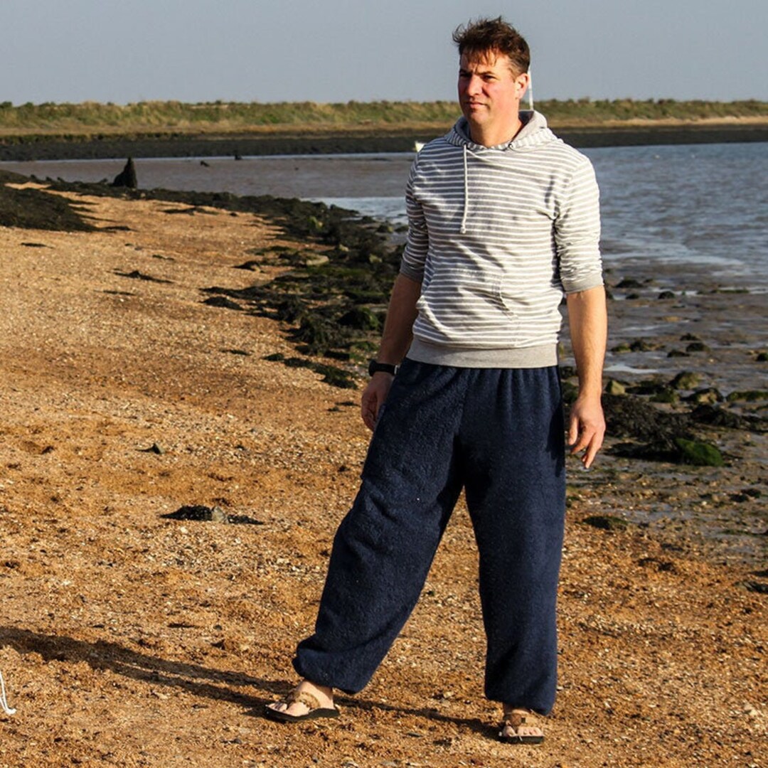 Adult Personalised Towelling Trousers - Etsy
