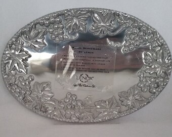 Lenox Metal Tray | Etsy