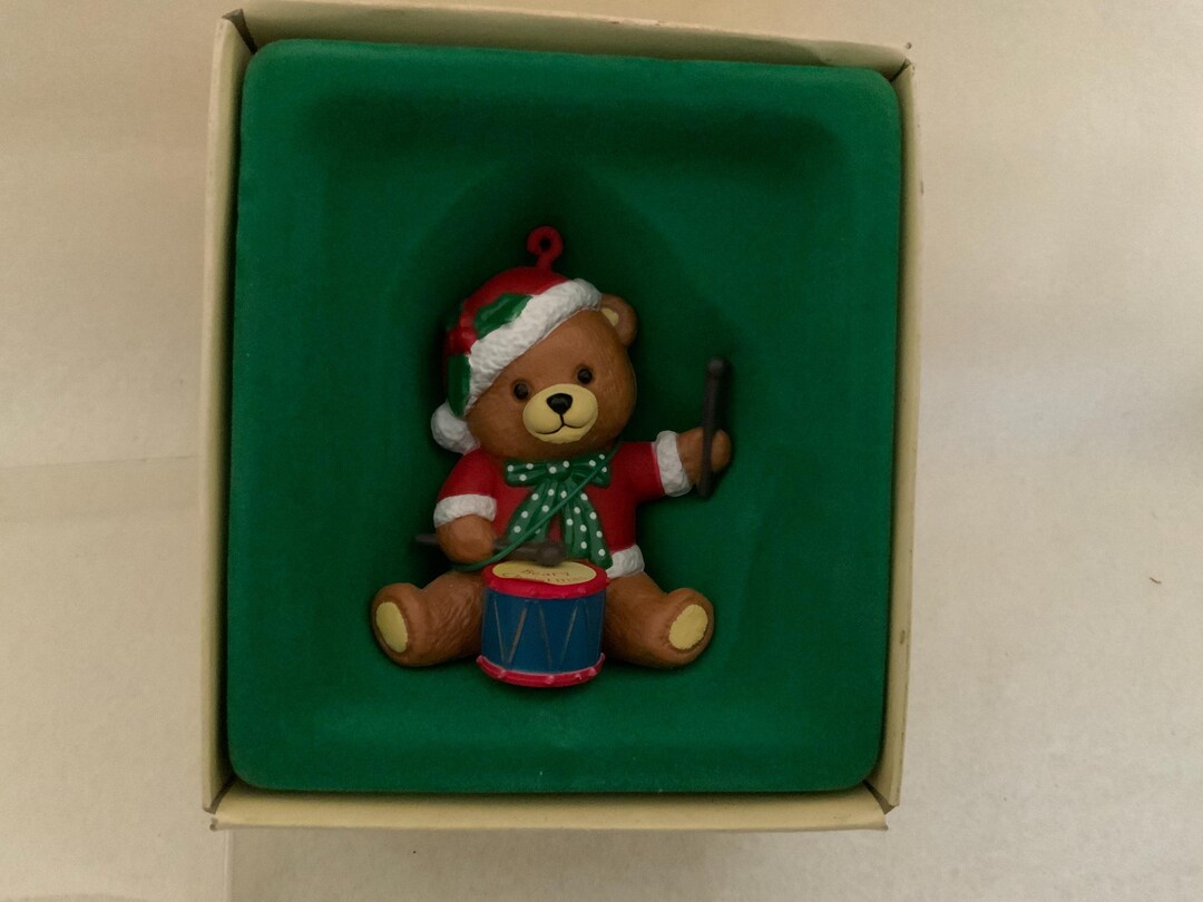 Vintage Russ Christmas Collectibles Bear, Style Number 4666, Ornaments ...