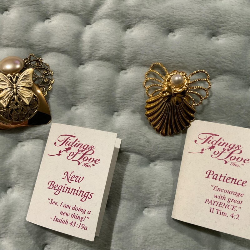 Jane Angel Brooch - Etsy