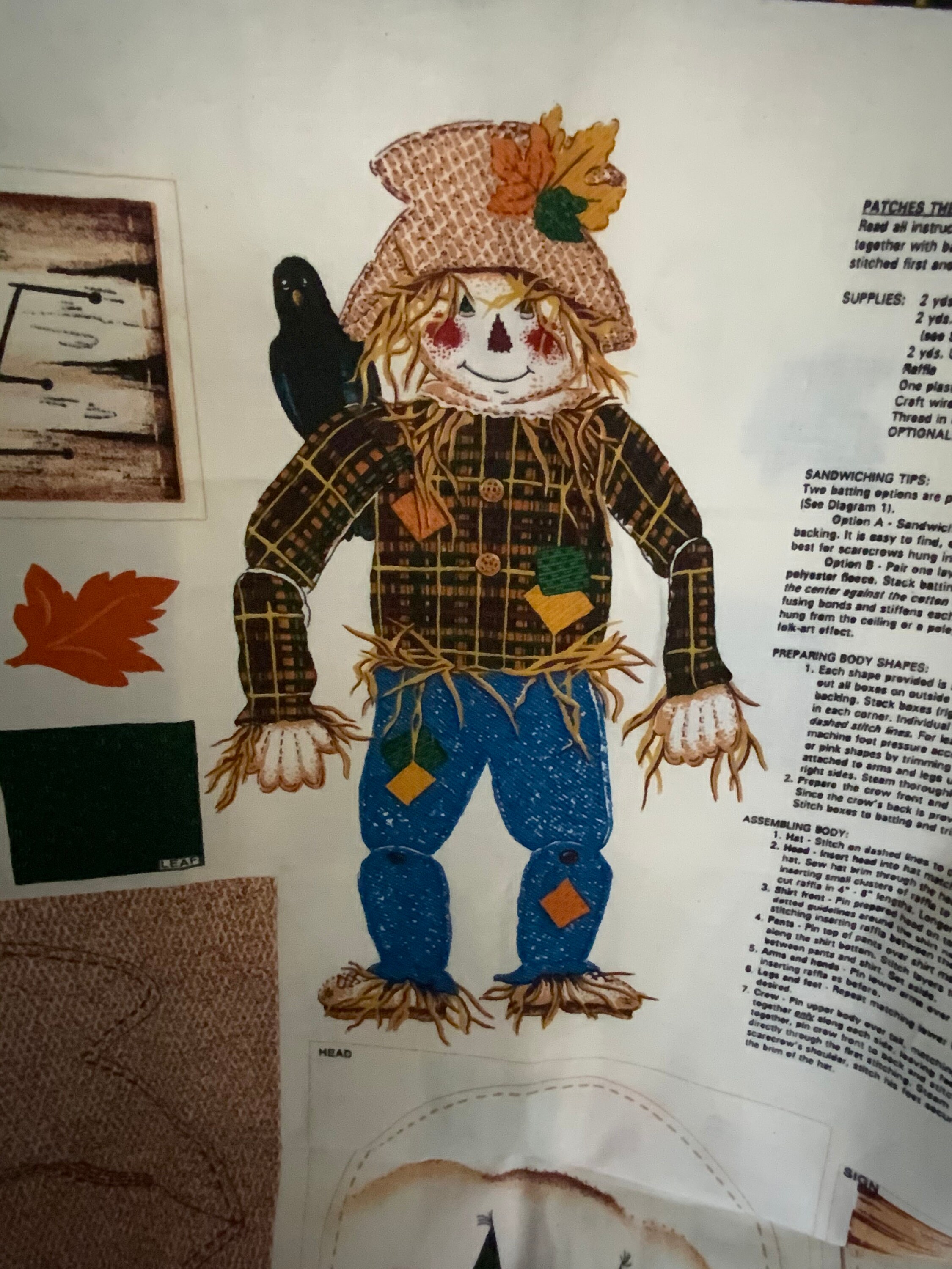 DIY Patches the Scarecrow to Stuff, Signs, Halloween, Thanksgiving ...