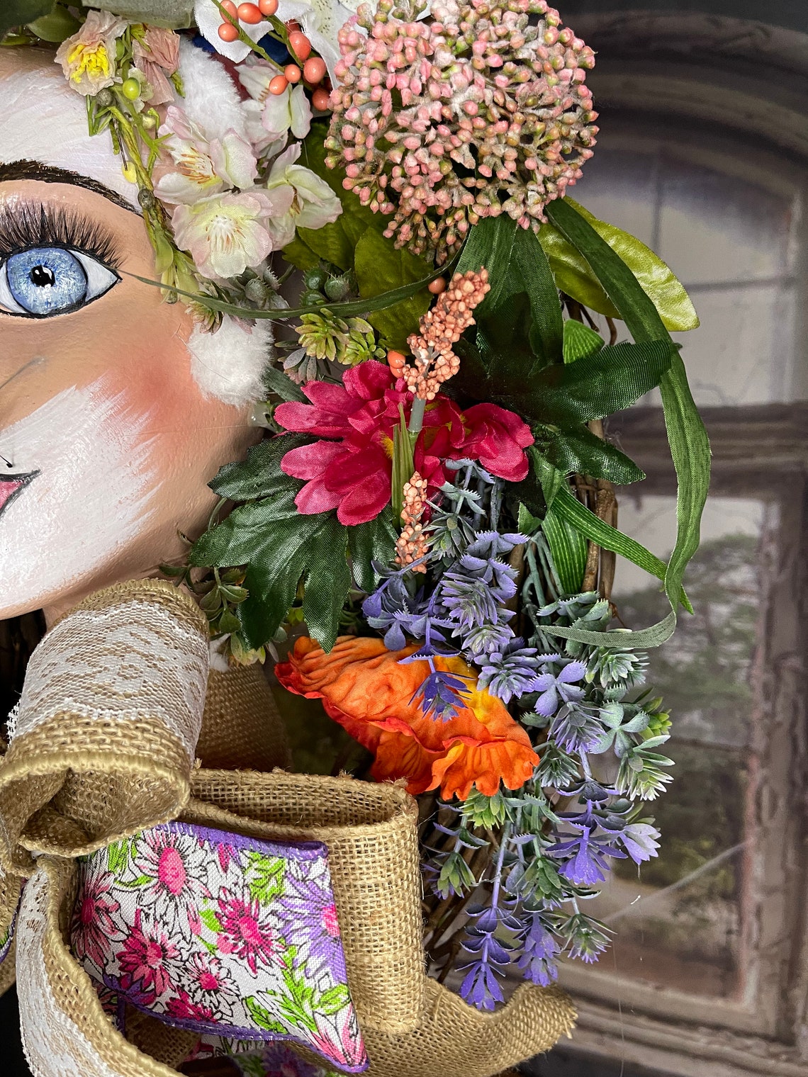 Easter Bunny Rabbit Hand Painted Mannequin Head Easter - Etsy