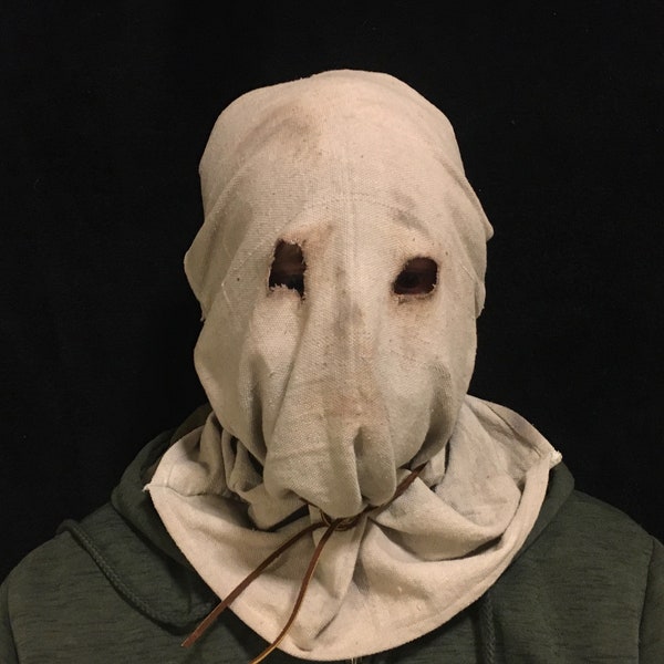 Burlap Mask - Etsy
