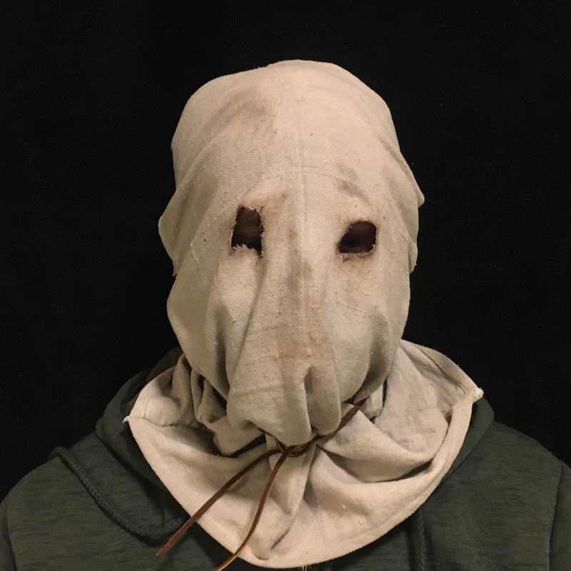 Burlap Mask - Etsy