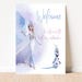 Editable Frozen Birthday Welcome Sign Template, Princess Elsa Girl ...