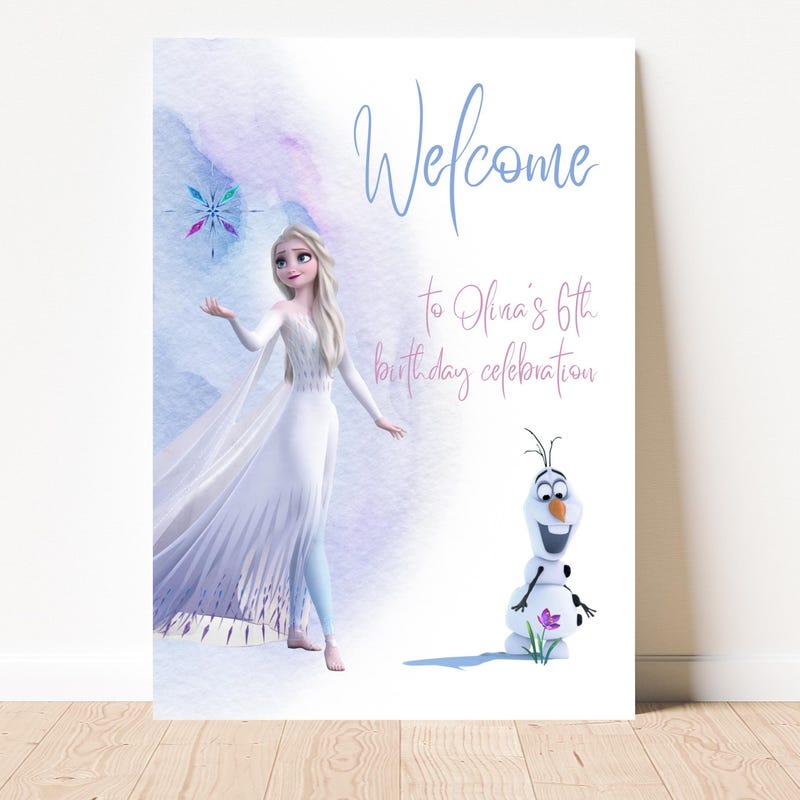 Frozen Poster - Etsy