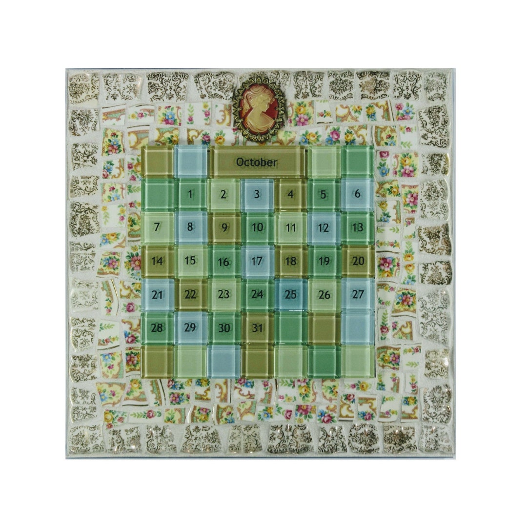 Josephine: Mosaic Perpetual Calendar - Etsy