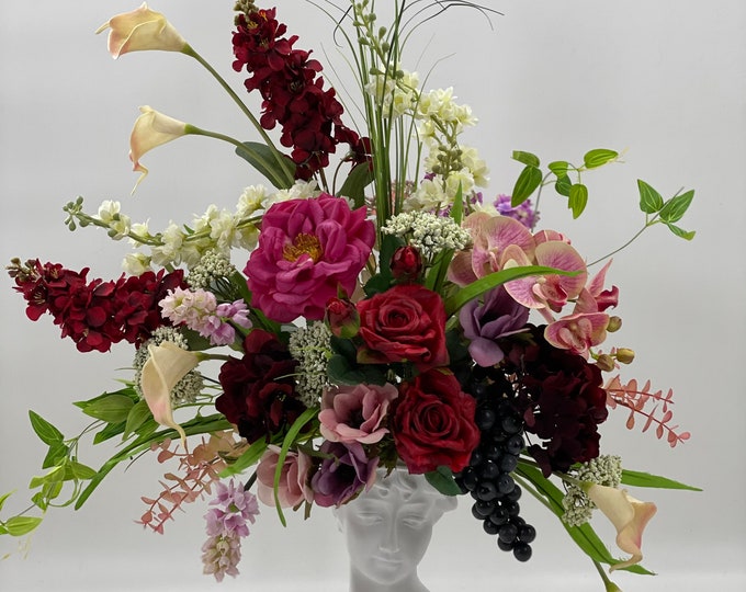 Artificial Flower Arrangement - Etsy