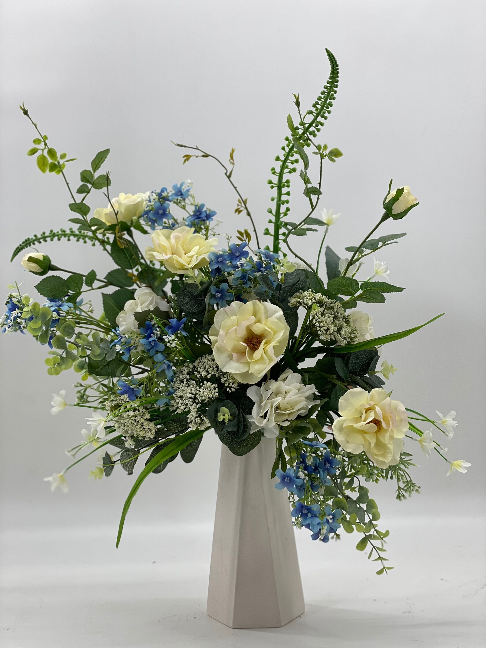 Artificial Flower Arrangement Spring Arrangement Spring | Etsy