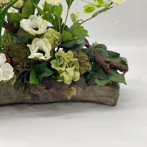 Rustic Artificial Flower Arrangement, Spring Arrangement, Spring ...