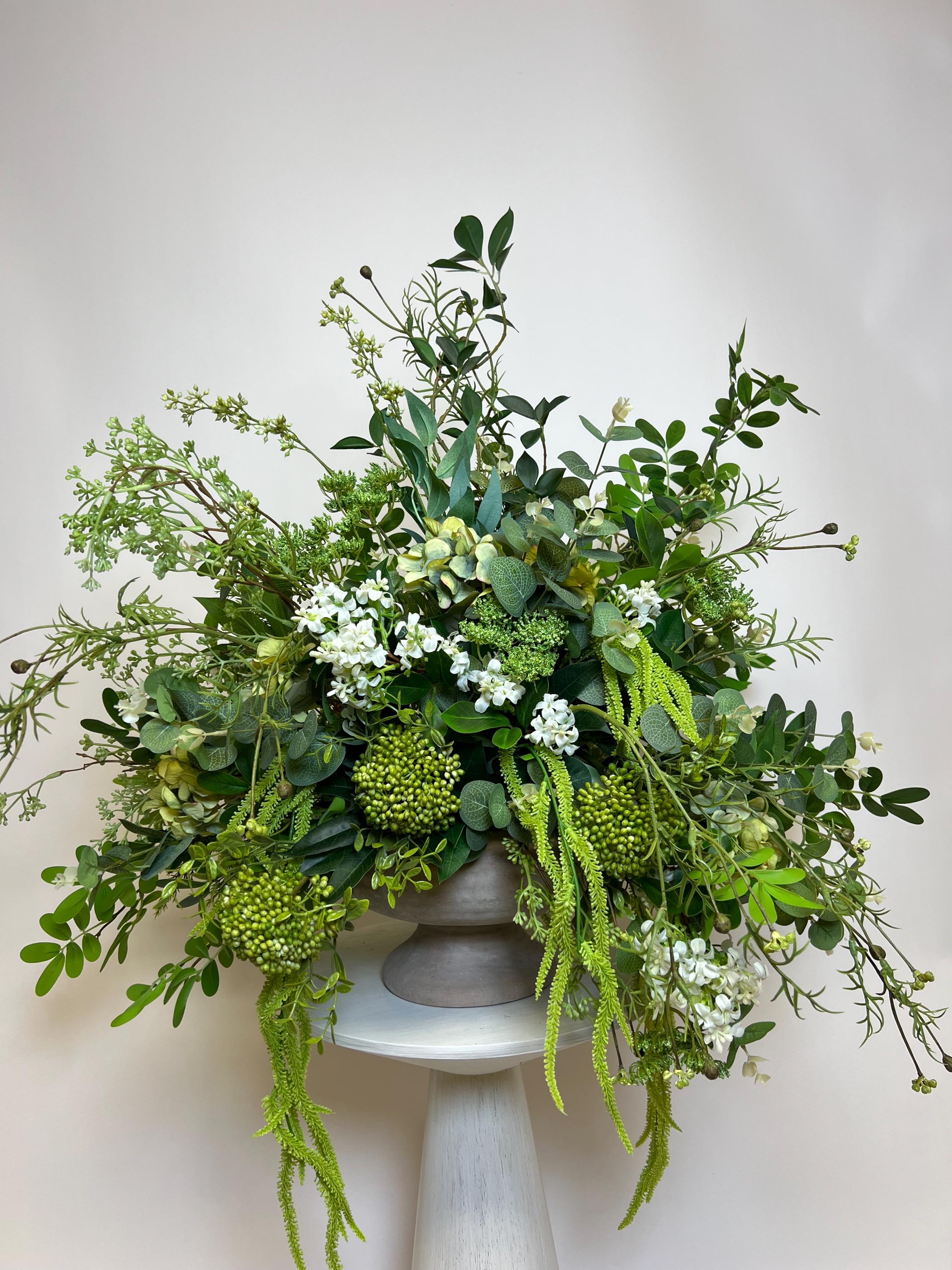 Artificial Greenery Arrangement - Etsy