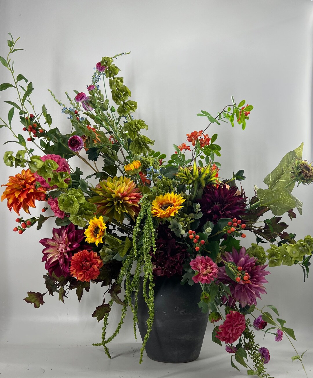 Large and Luxurious Artificial Fall Arrangement, Autumn Arrangement ...