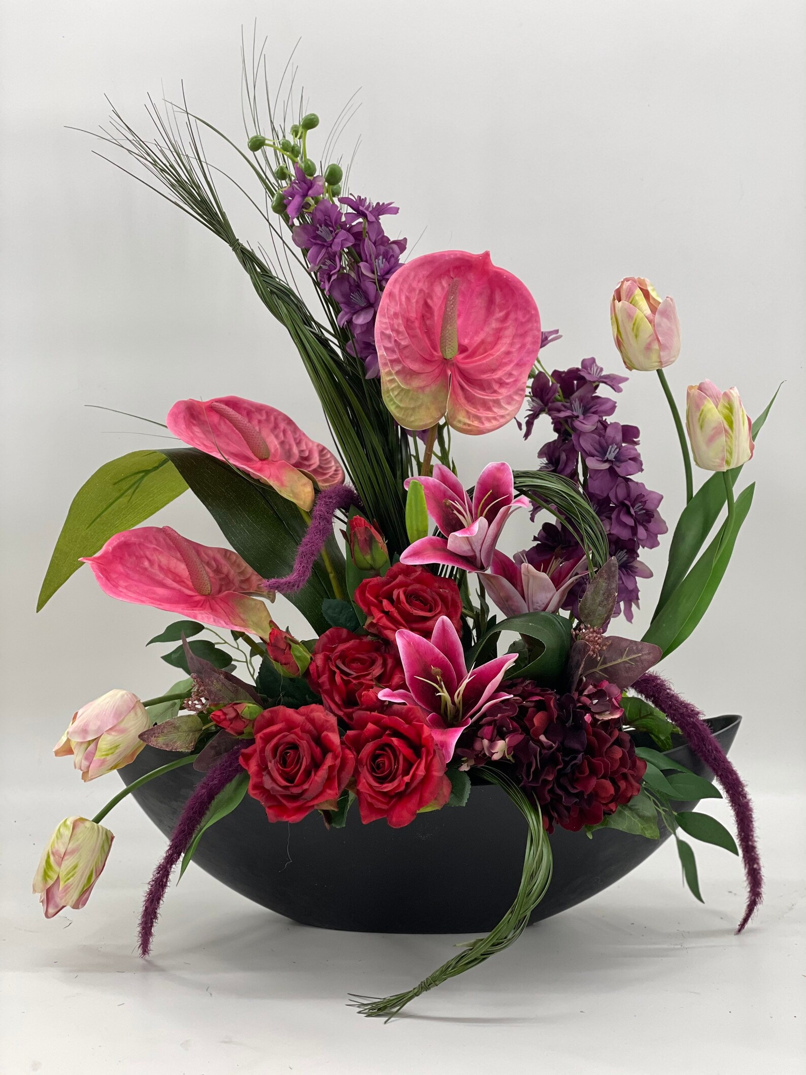 Luxurious Modern Artificial Flower Arrangement Spring - Etsy