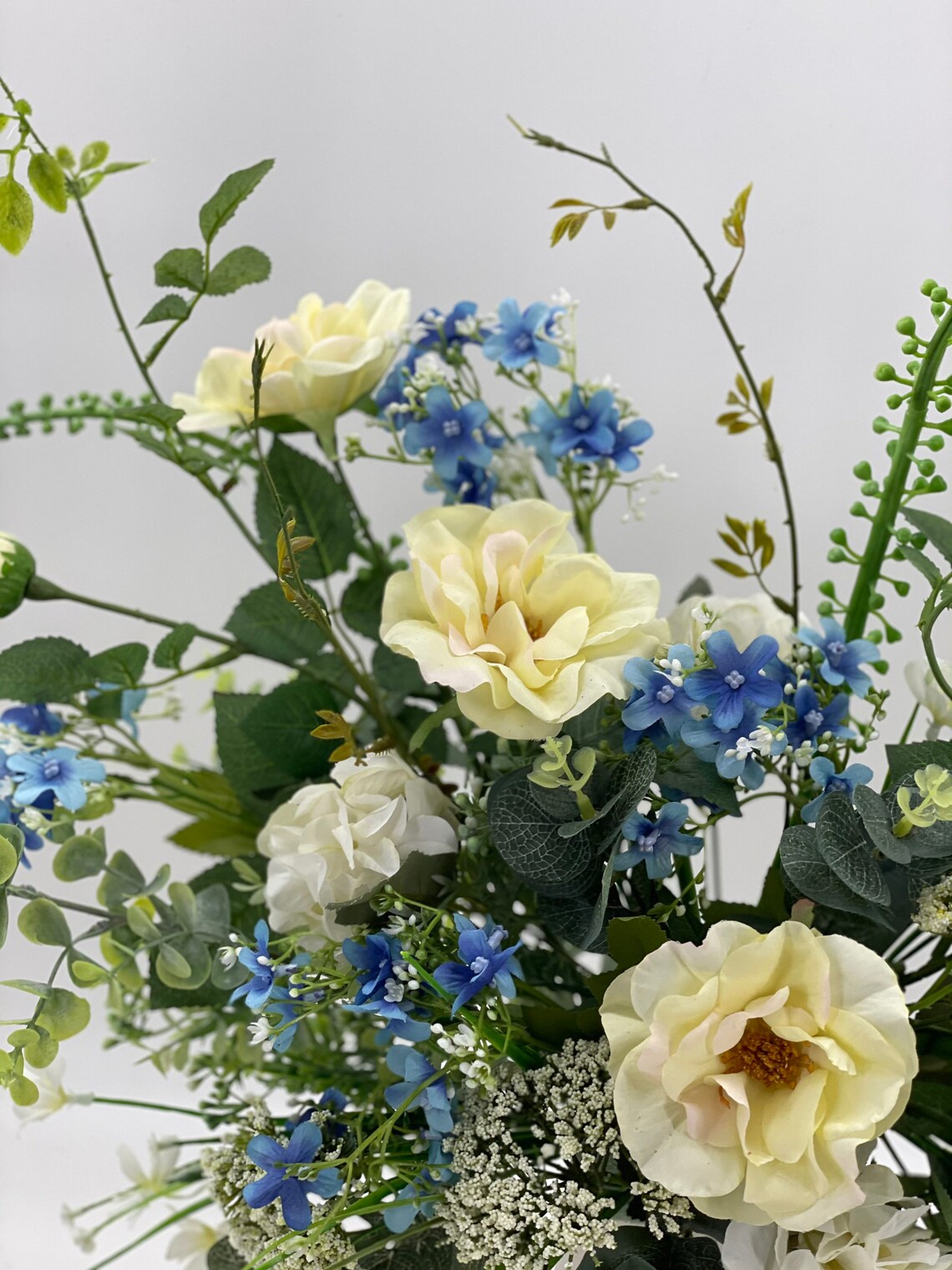 Artificial Flower Arrangement Spring Arrangement Spring | Etsy