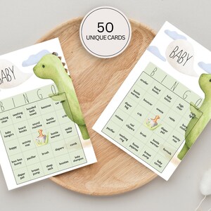 Popular Right Now Baby Shower Bingo, 50 Unique Pre-filled Printable ...