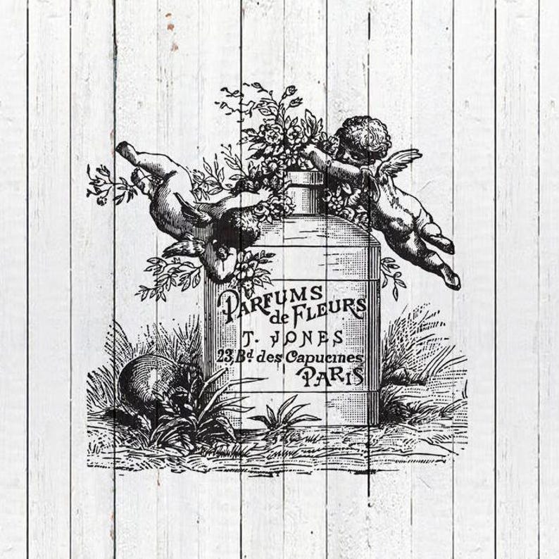 0139 - French Perfume Advertising - Perfume De Fleurs T. Jones -png ...