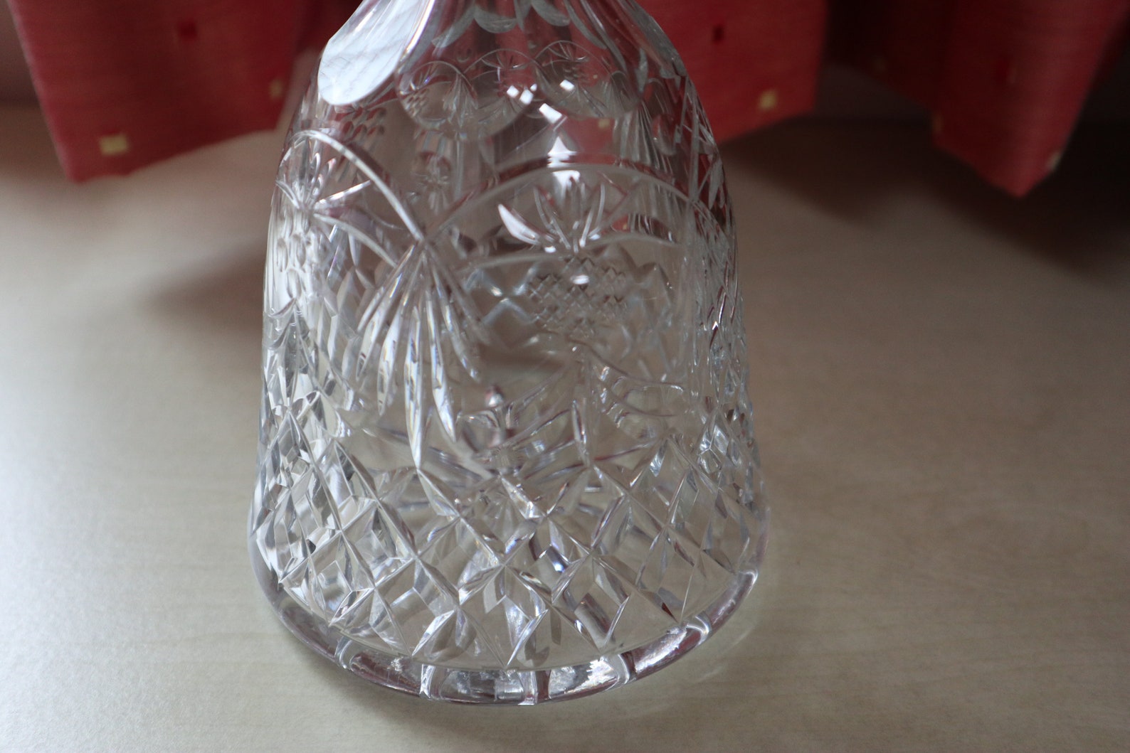 A Superb Thomas Webb Crystal Numbered Decanter, Signed Beautiful Design ...