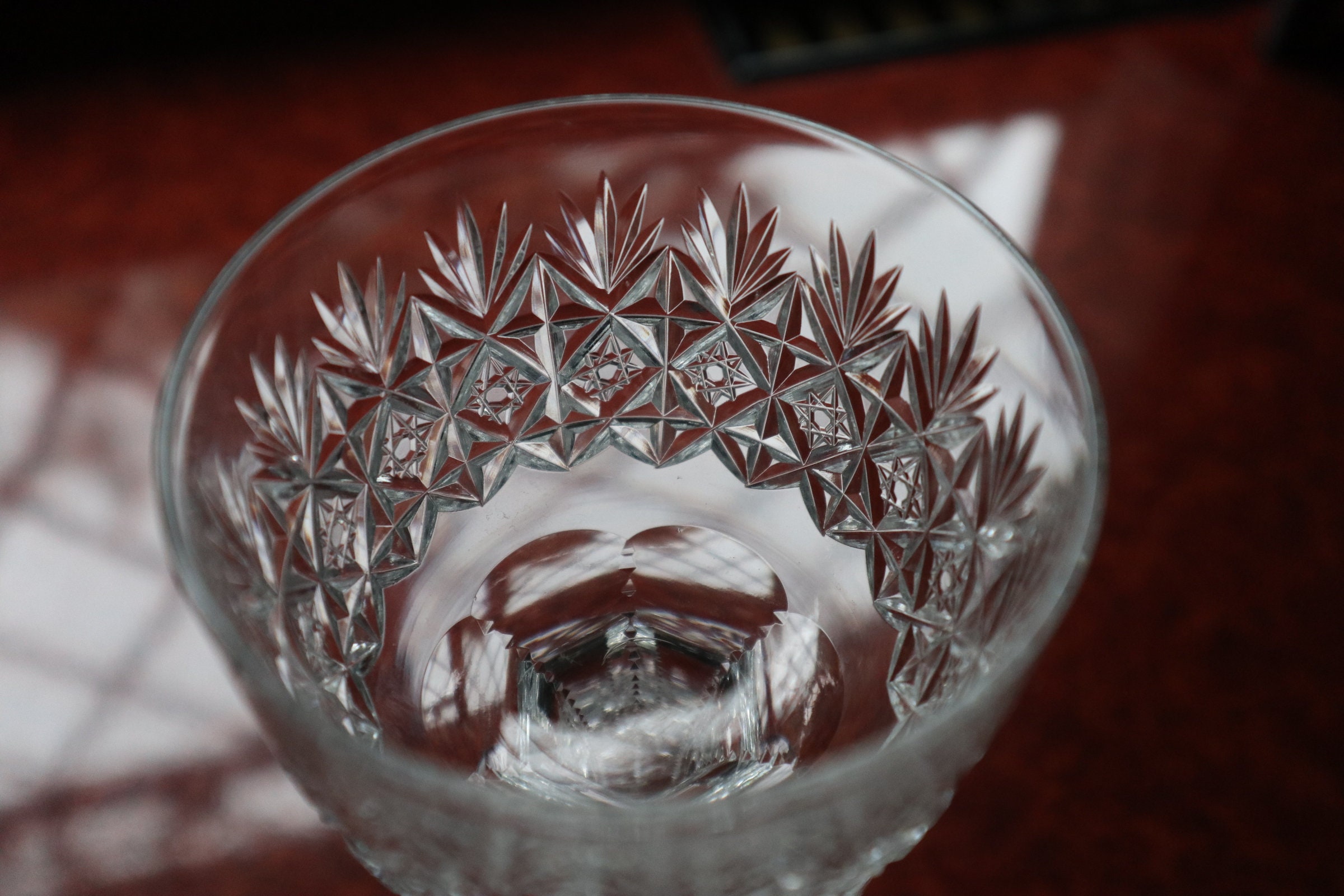 1 Thomas Webb wellington Tall Wine Glass, Pristine, Unused Condition ...