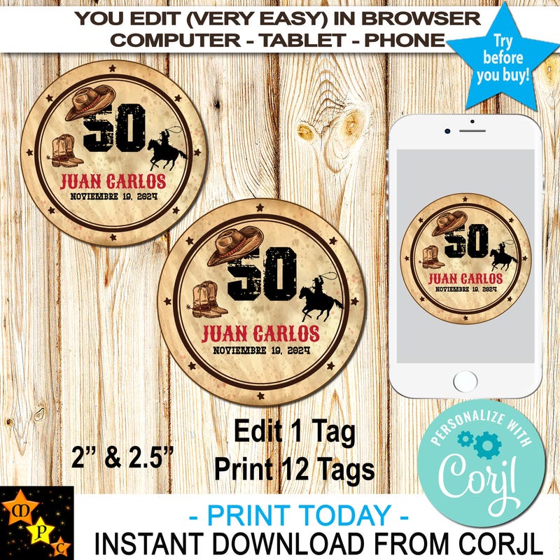 Western Stickers - Etsy