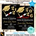 Spanish Graduation Party Invitation, Invitacion Graduacion, Printable ...