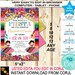 Fiesta Birthday Invitation, 2 Girls, Printable, Siblings, Hermanas ...