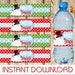 Printable Melted Snowman Water Bottle Label, Christmas Water Bottle ...