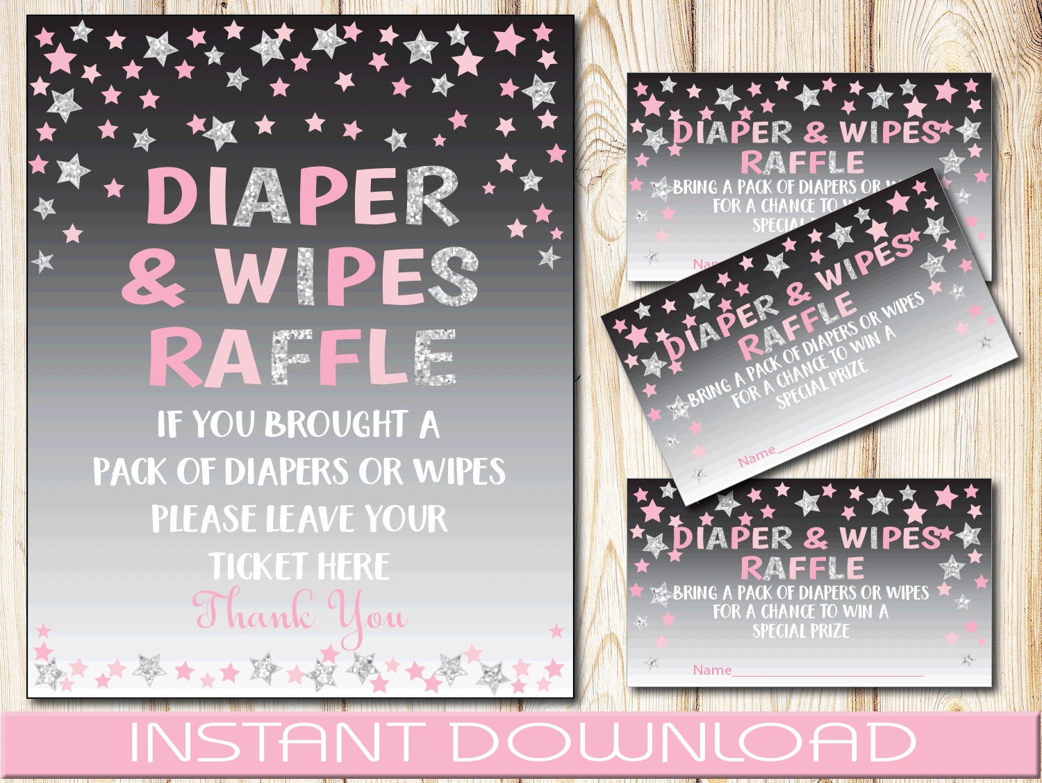 Diaper And Wipes Raffle Tickets at Dawn Wilkerson blog