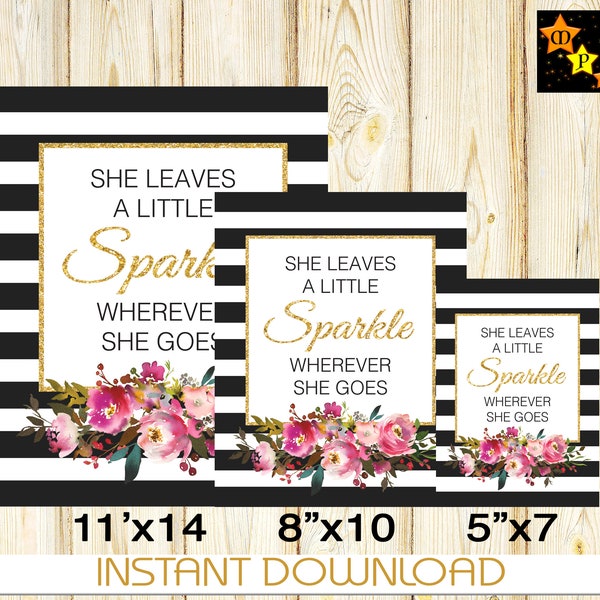 She Leaves a Little Sparkle Wherever She Goes - Etsy